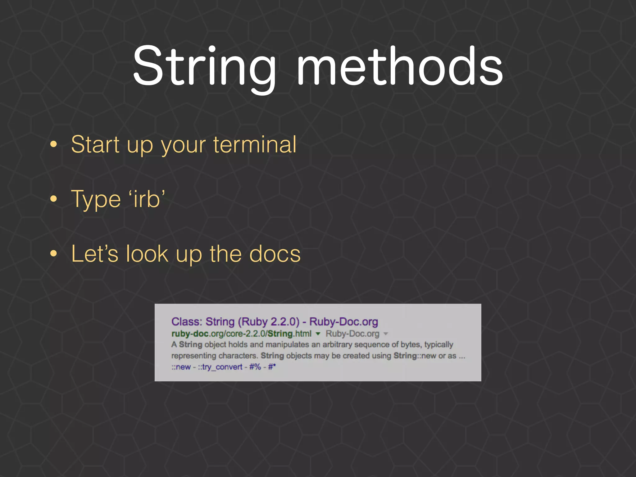 Ruby data types | PPT