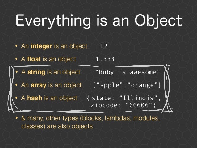 Ruby Data Types 