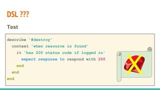 Ruby DSL | PPT
