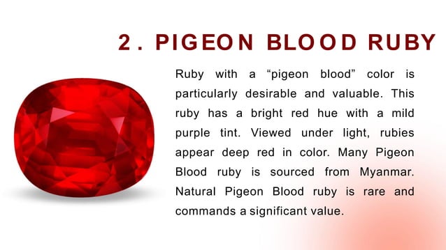 Types of Ruby | PPTX