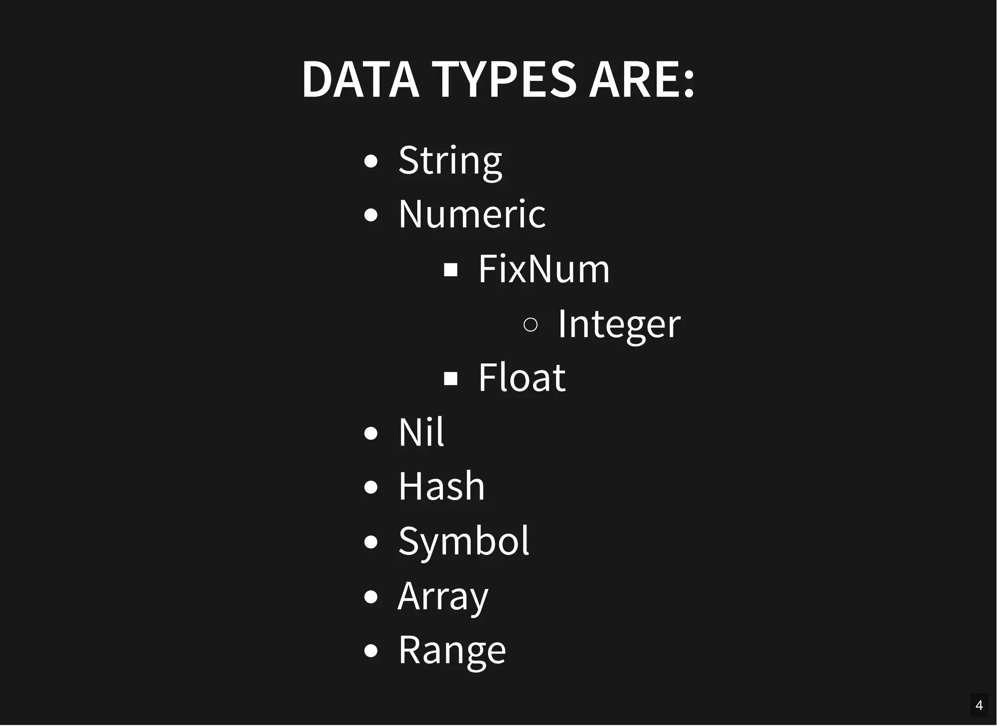 ruby fundamental and object oriented programming | PPT