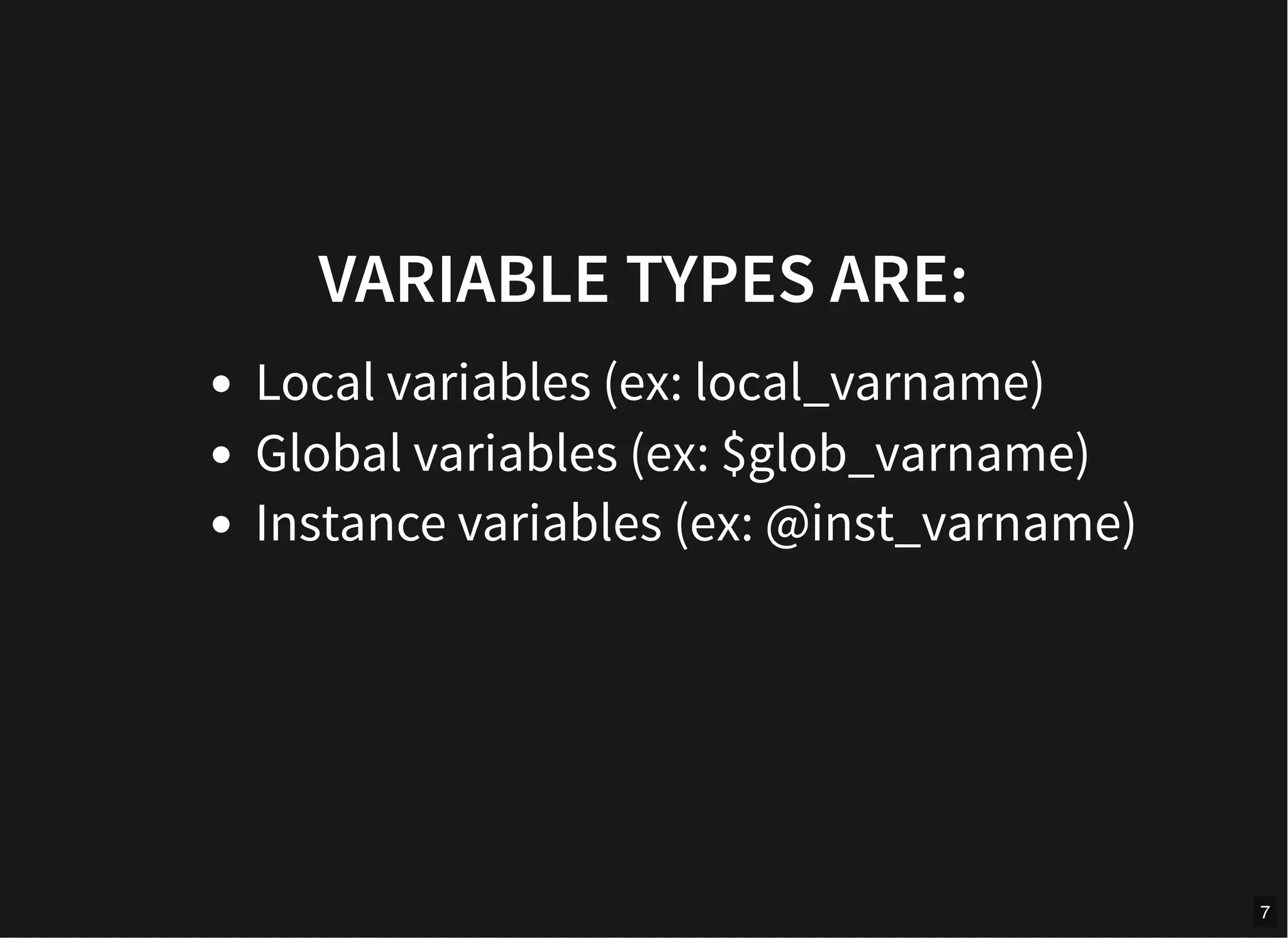 ruby fundamental and object oriented programming | PPT