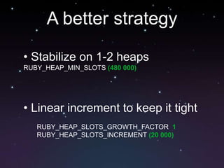 Ruby Performance. Part 1 (Garbage Collection) | PPTX | Programming Languages | Computing