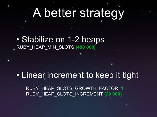 Ruby Performance. Part 1 (Garbage Collection) | PPTX | Programming ... Ruby Performance. Part 1 (Garbage Collection) | PPTX | Programming ...