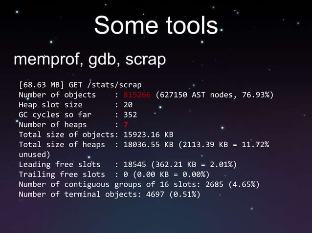 Ruby Performance. Part 1 (Garbage Collection) | PPTX | Programming ... Ruby Performance. Part 1 (Garbage Collection) | PPTX | Programming ...