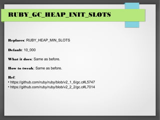 The Ruby GC is your friend! | PPT