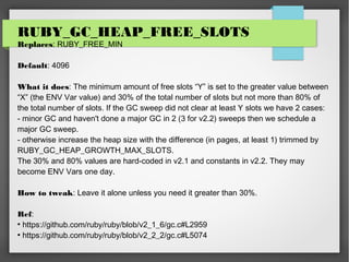 The Ruby GC is your friend! | PPT