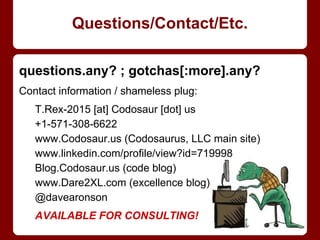 Ruby Gotchas | PPT