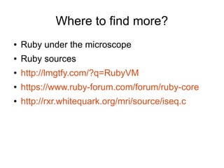 Digging into Ruby Guts | PDF | Programming Languages | Computing