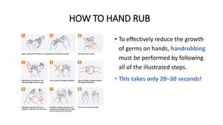 RUBY HAND HYGIENE.pptx | Infectious Diseases | Diseases and Conditions