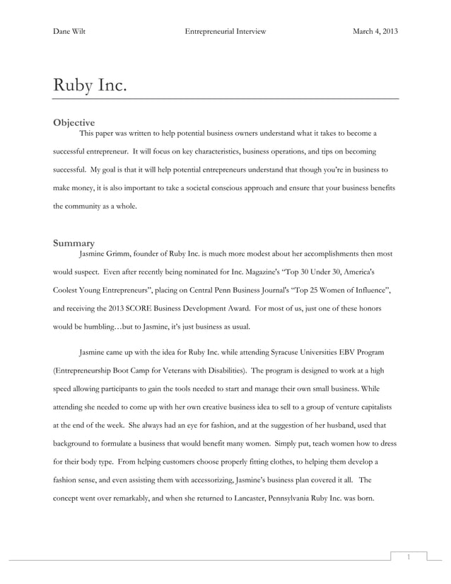 Ruby inc | PDF | Non-Profit Organizations | Industries