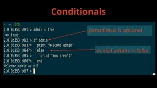 Ruby introduction | PPT