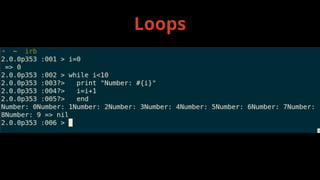 Ruby introduction | PPT