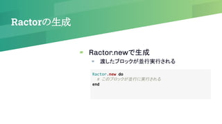 Ruby is comming ractor編 | PPT