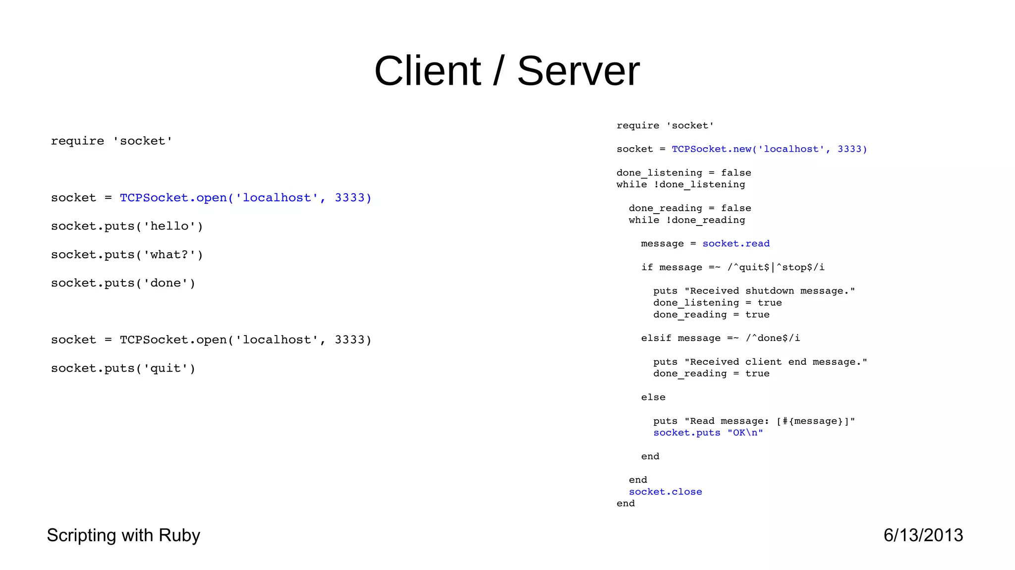 Ruby Scripting | PPT