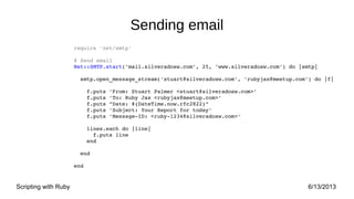 Ruby Scripting | PPT