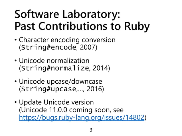 Grow and Shrink - Dynamically Extending the Ruby VM Stack | PPT