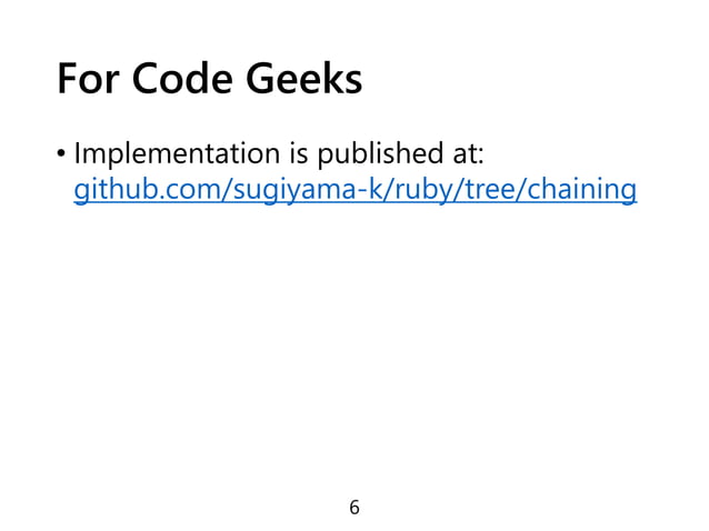 Grow and Shrink - Dynamically Extending the Ruby VM Stack | PPT