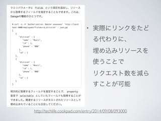 Hypermedia: The Missing Element to Building Adaptable Web APIs in Rails (増補日本語版) | PPT