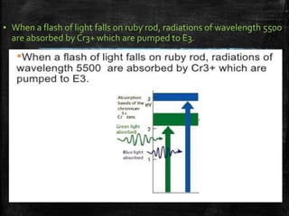 Ruby laser (Simple, Short and Easy) | PPTX