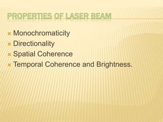 Ruby laser | PPTX
