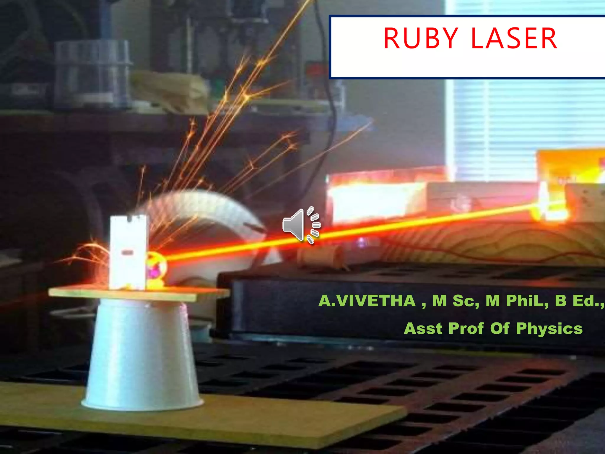 Ruby laser | PPTX