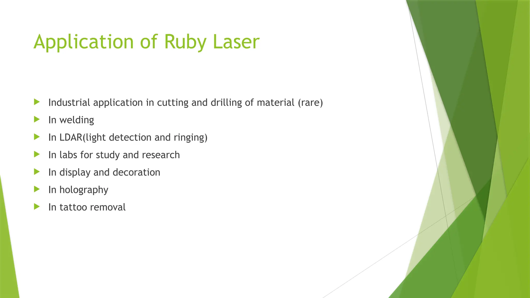 RUBY LASER physics topics for engineering physics .pptx
