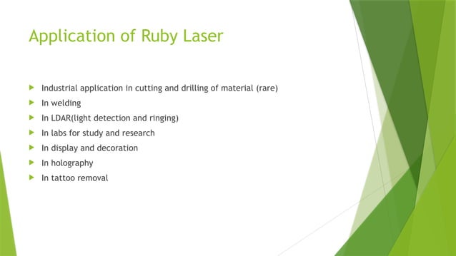 RUBY LASER physics topics for engineering physics .pptx