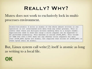 Is ruby logger thread(process)-safe? at RubyConf 2013 | PDF | Operating ...