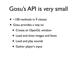 Rapid Game Development with RUby and Gosu – Ruby Manor 4 | PDF | Programming Languages | Computing