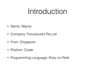 Saigon Ruby Meetup 06/10/2015 - Changeful Gem | PDF | Programming Languages | Computing
