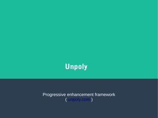 Unpoly - Progressive enhancement framework | ODP