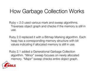 Ruby memory tips and tricks | PPT