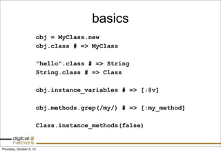 Basics of Metaprogramming in Ruby | PPT