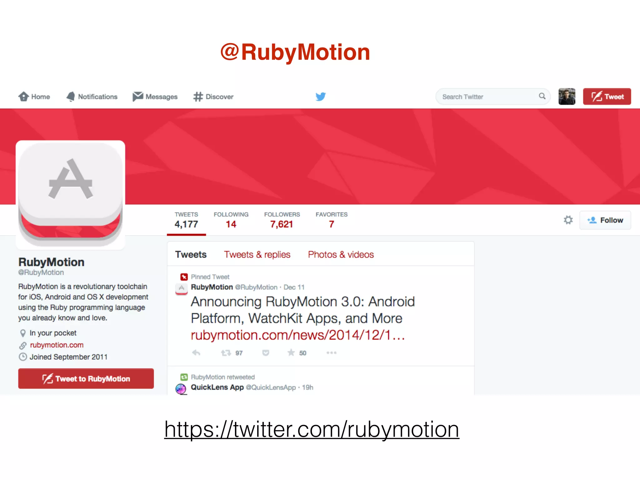A brief intro to RubyMotion | PPT
