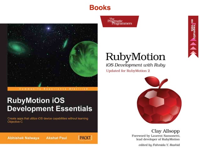 A brief intro to RubyMotion | PPT
