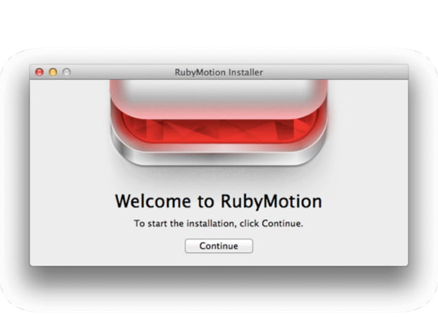 A brief intro to RubyMotion | PPT