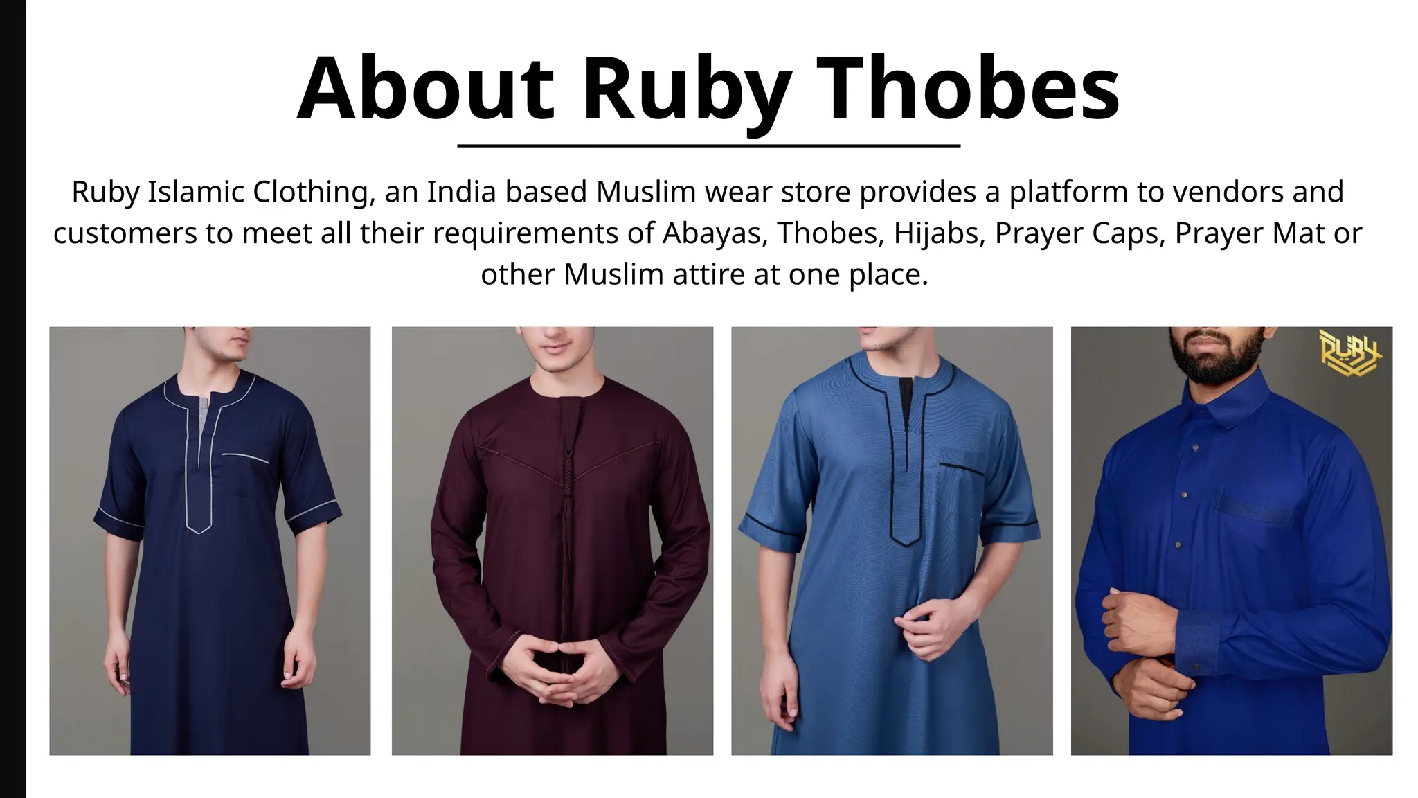 Timeless Style: Discover The Elegance of Men's Thobes | PPTX