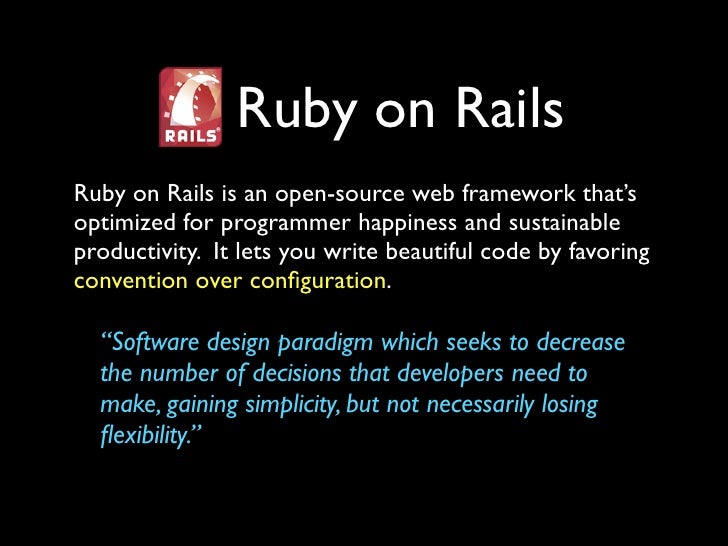 Ruby on Rails Ruby on