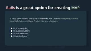 Is it worth learning Ruby on Rails 2024 | PPT