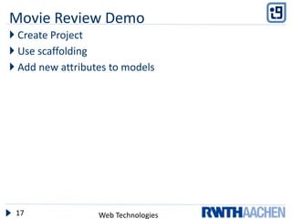 Rails Framework | PDF | Web Development | Internet