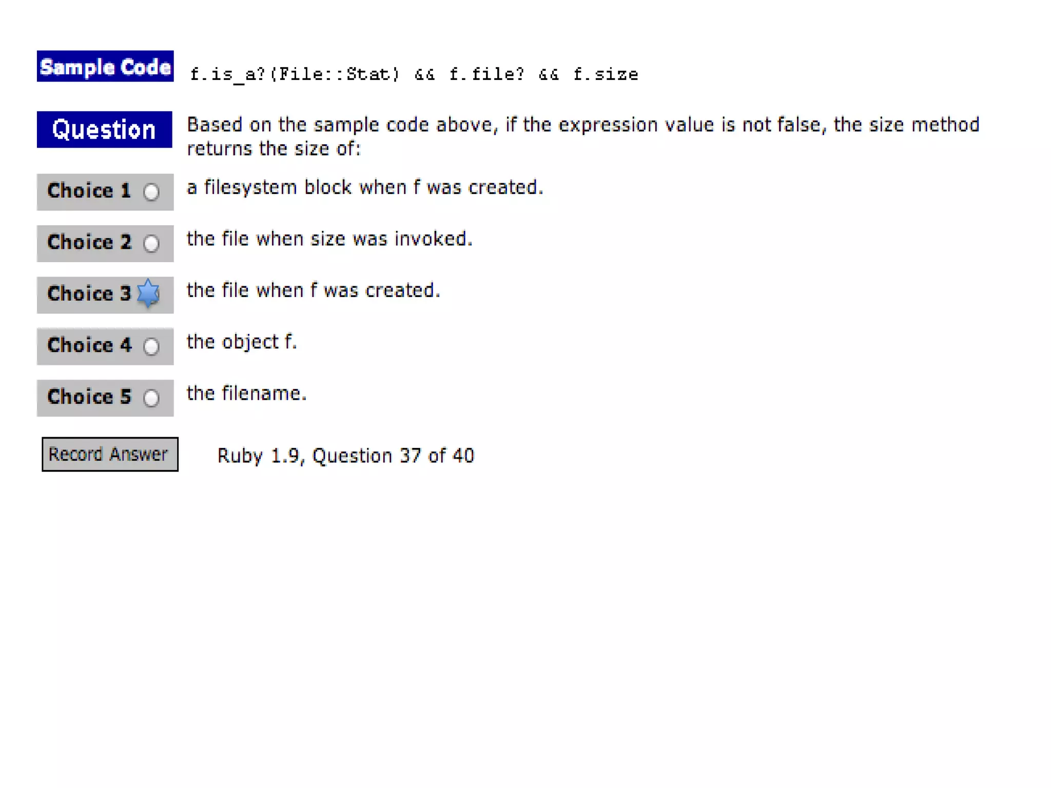 Ruby Certification Exam Preparation | PPT | Free Download