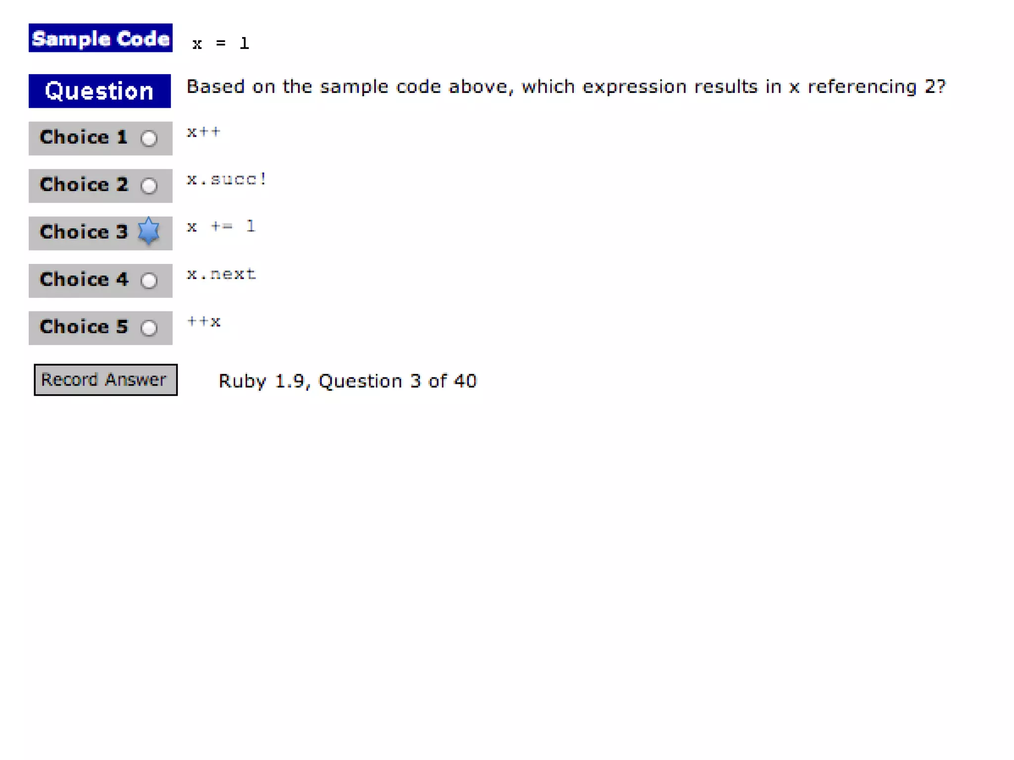 Ruby Certification Exam Preparation | PPT