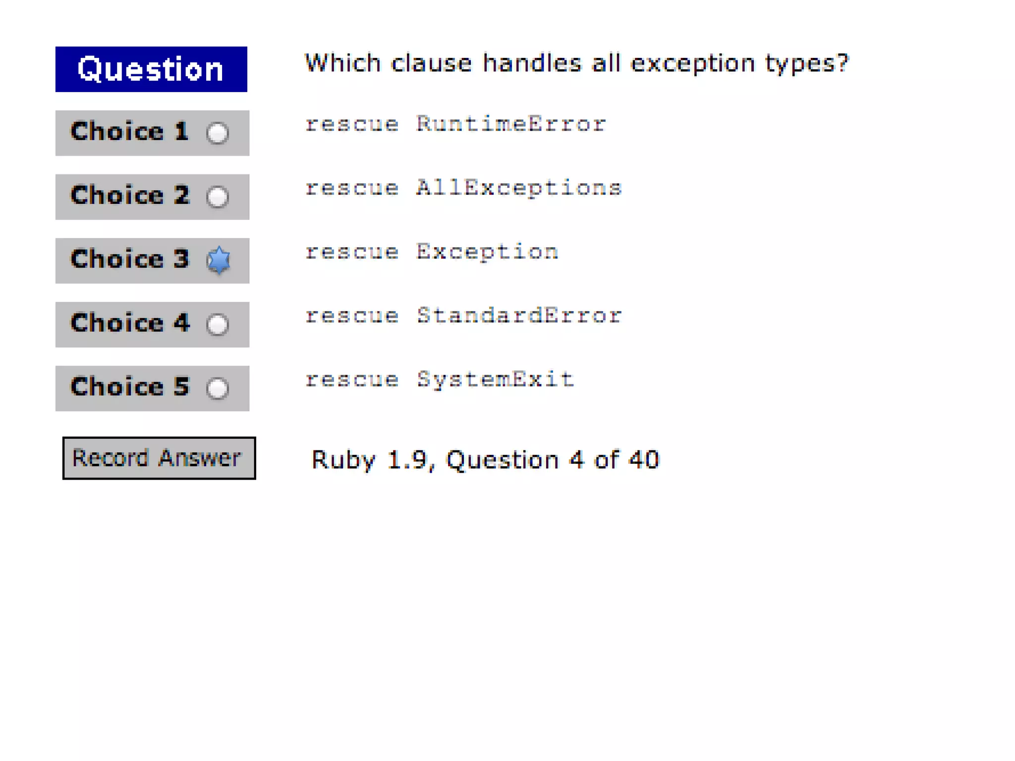 Ruby Certification Exam Preparation | PPT