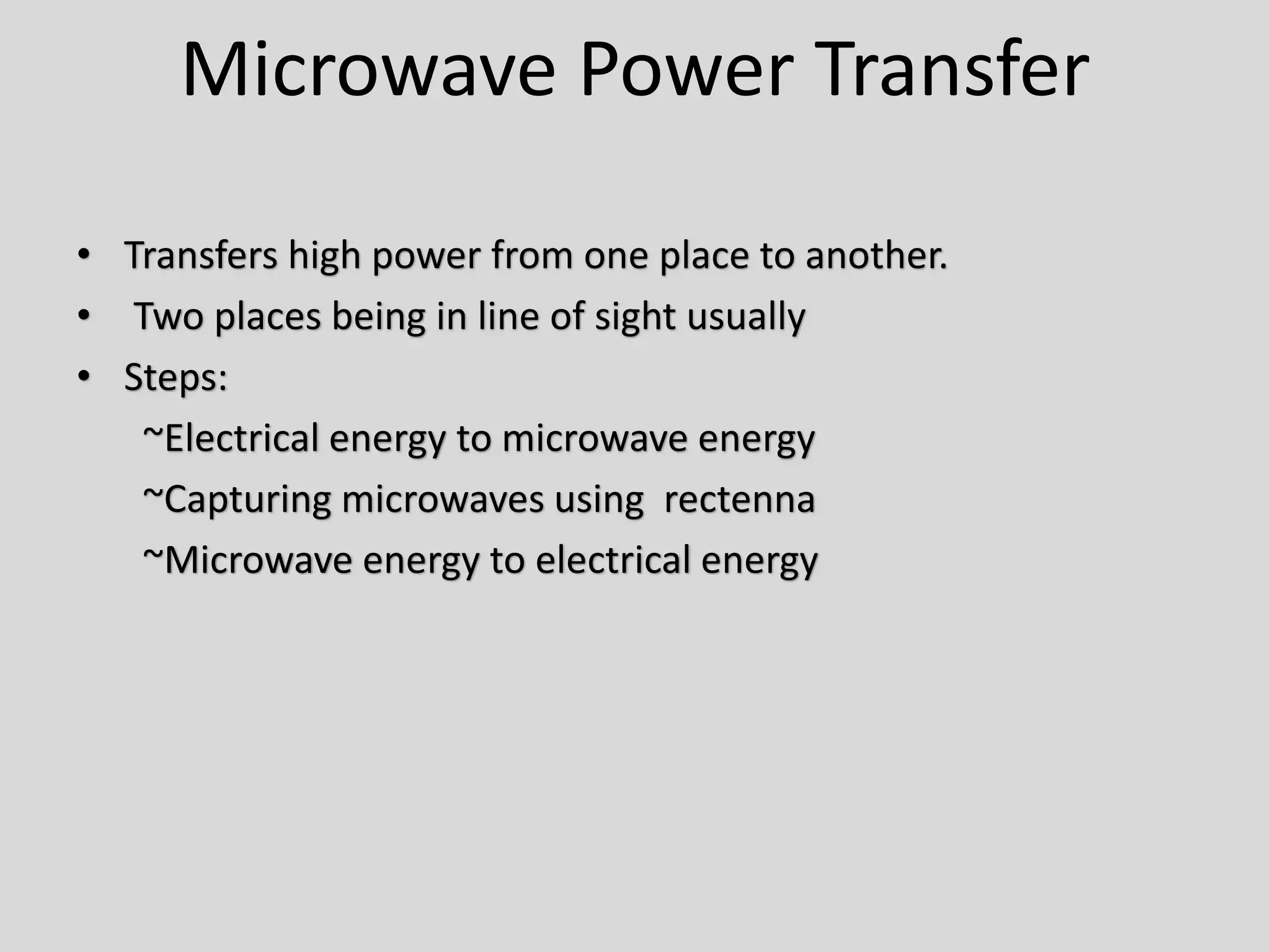 Wireless Power Transmission | PPTX