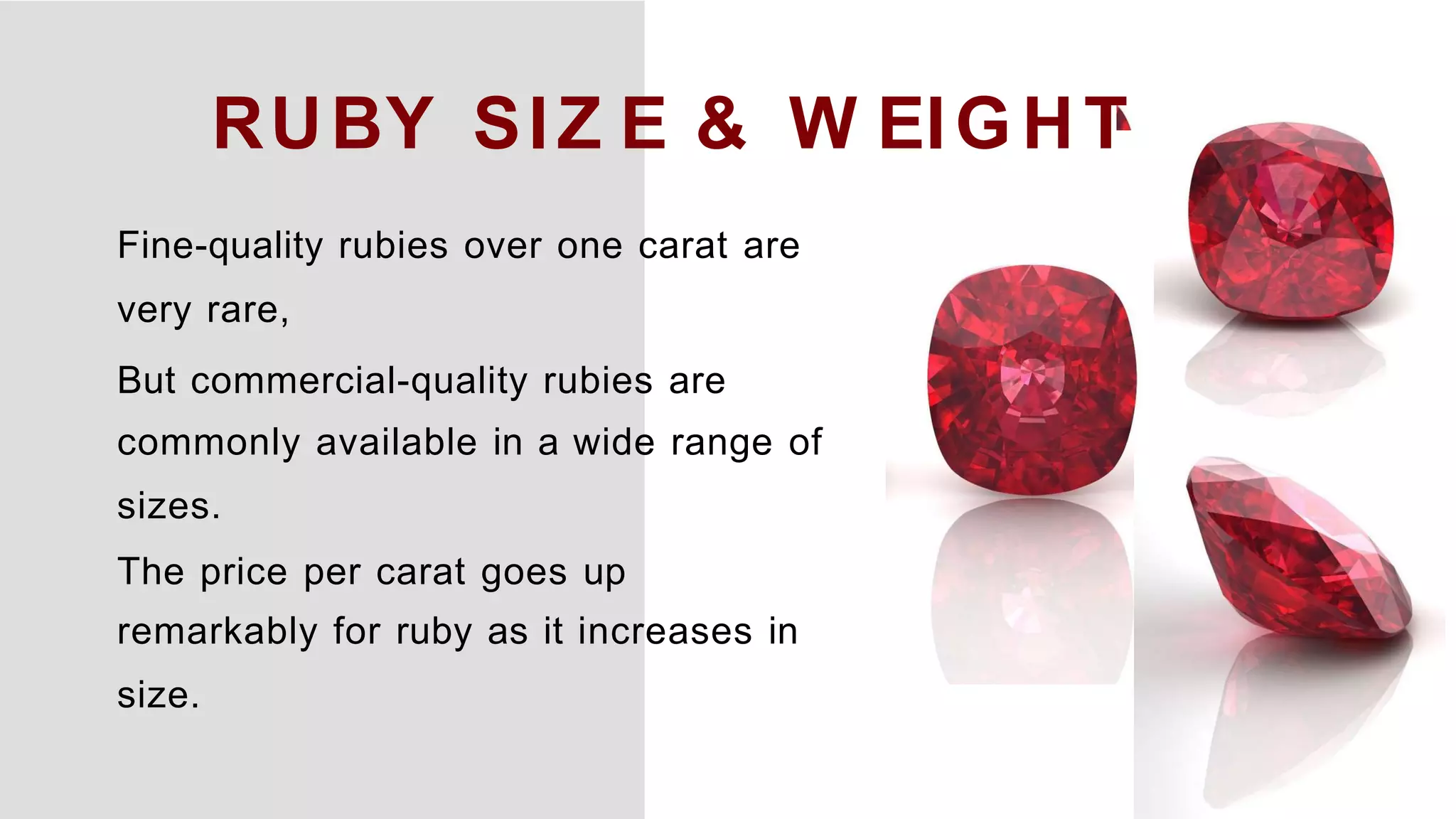 Ruby quality factors | PPT
