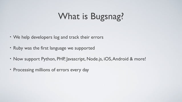 Ruby & Rails Error Handling | PPT