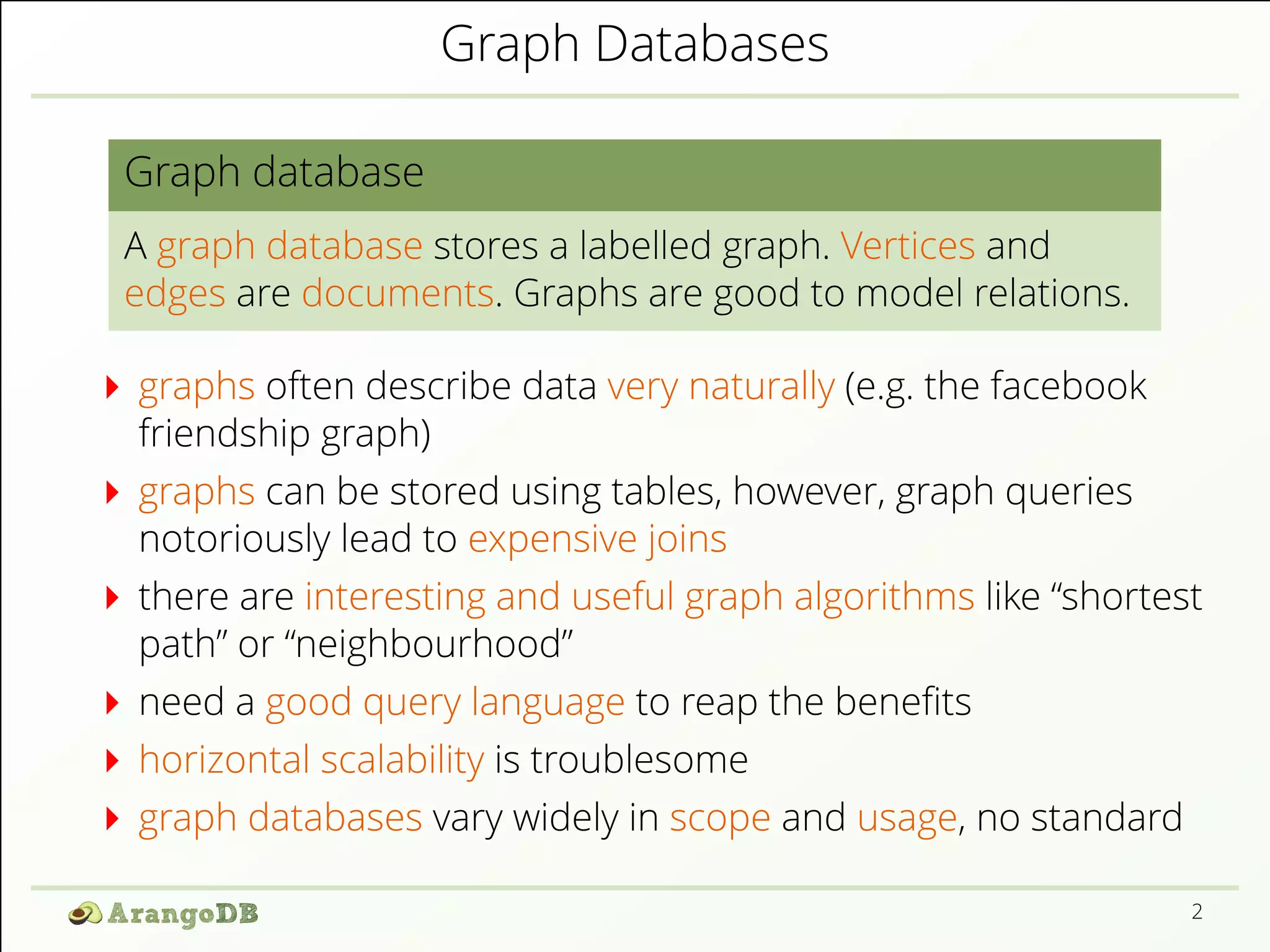 guacamole: an Object Document Mapper for ArangoDB | PDF