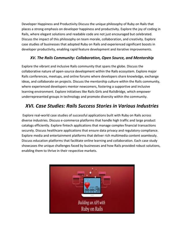 Ruby Rails Web Development | PDF