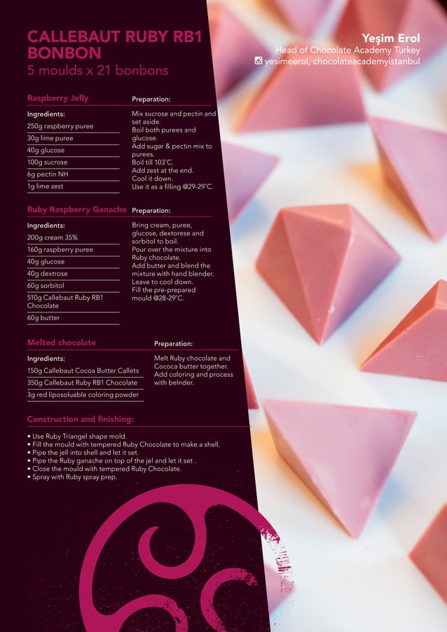 Ruby recipe brochure.pdf | Desserts and Baking | Food & Drink